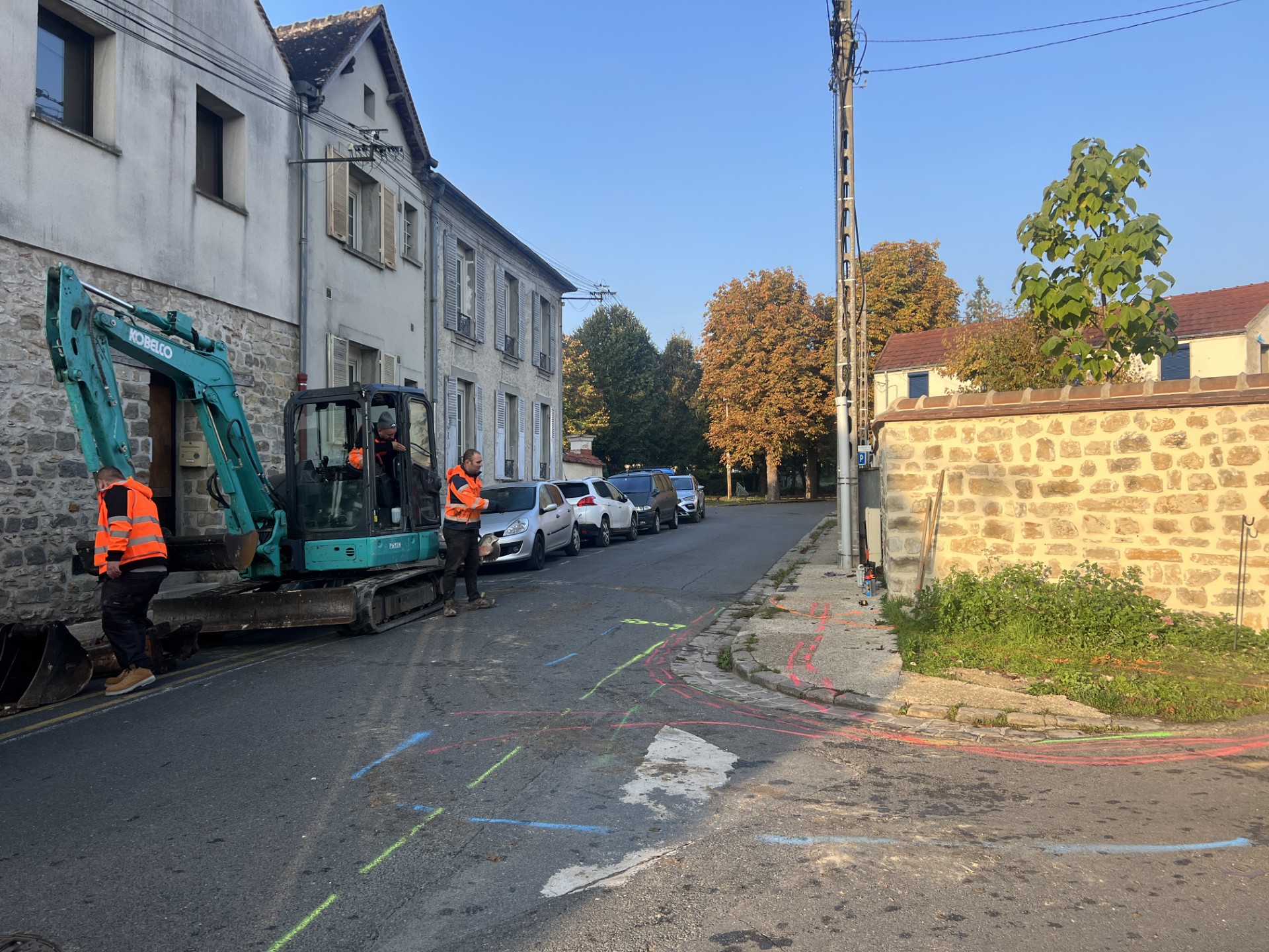 Réaménagement du carrefour Lambert/Libération - Mairie de Samois sur Seine