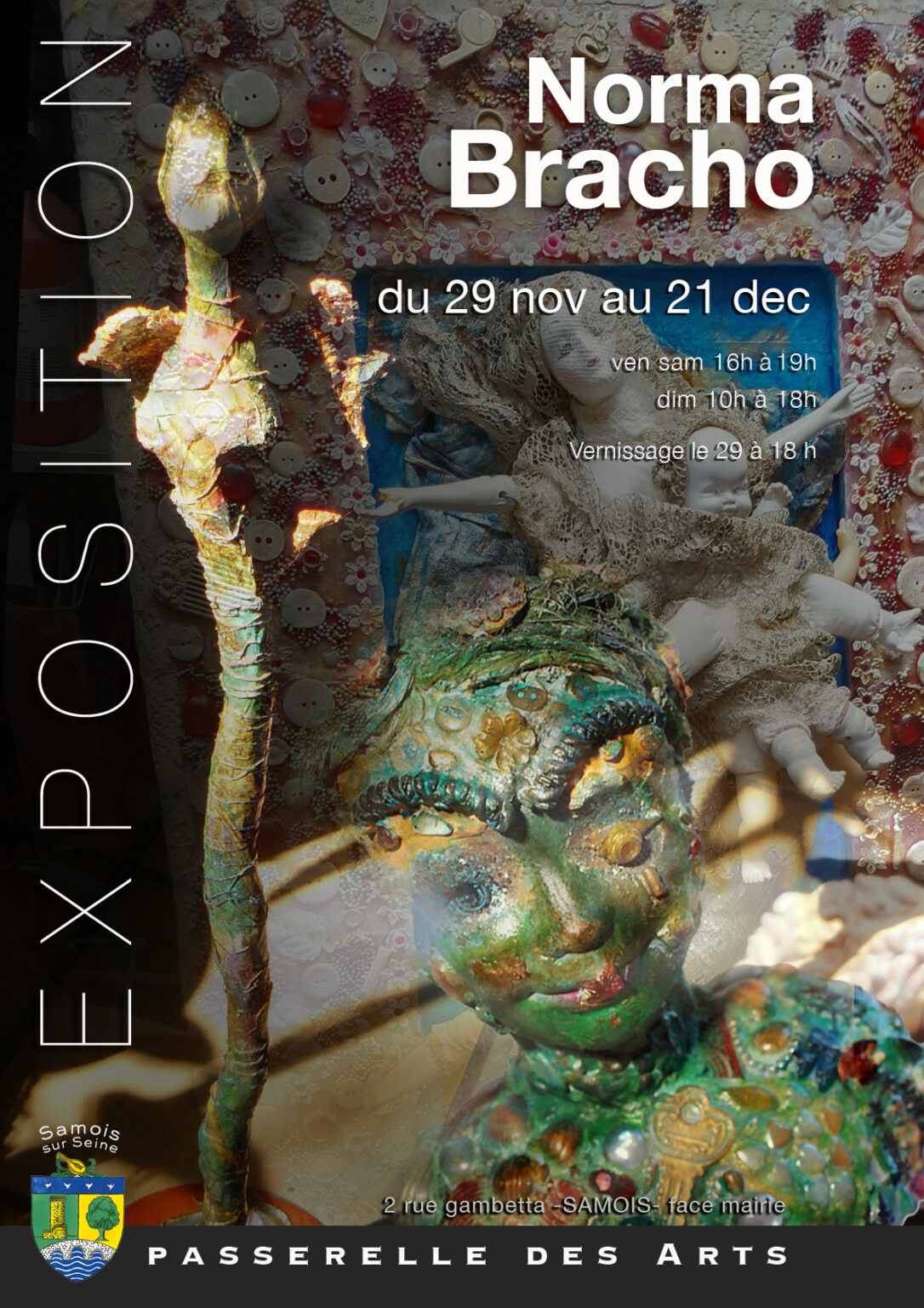 Exposition : Alchimies Norma Bracho - Mairie de Samois sur Seine